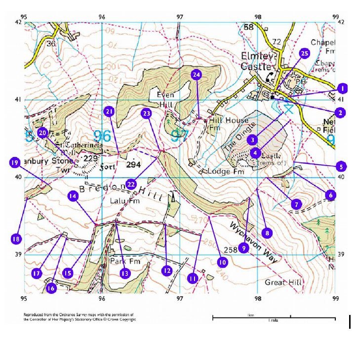 Walk – Bredon Hill Circular - The Queen Elizabeth Inn